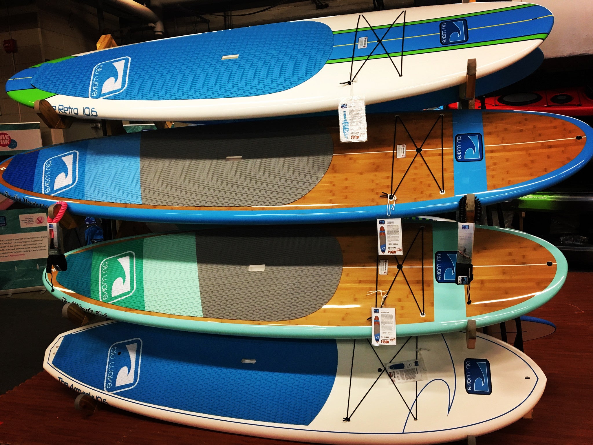 Blu Wave SUP 2017 Line First Look - Toronto International Boat Show